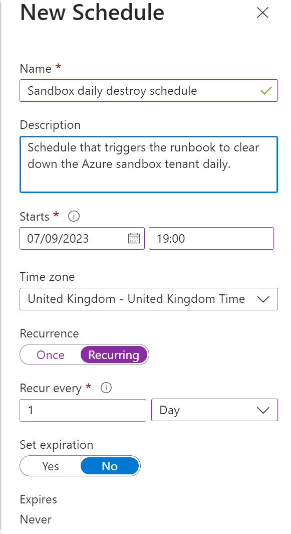 Schedule clean up of your sandbox tenant with Azure Automation - Rios ...