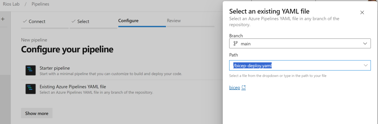 Getting Started Continuous Deployment With Azure Bicep And Azure Devops Rios Engineer