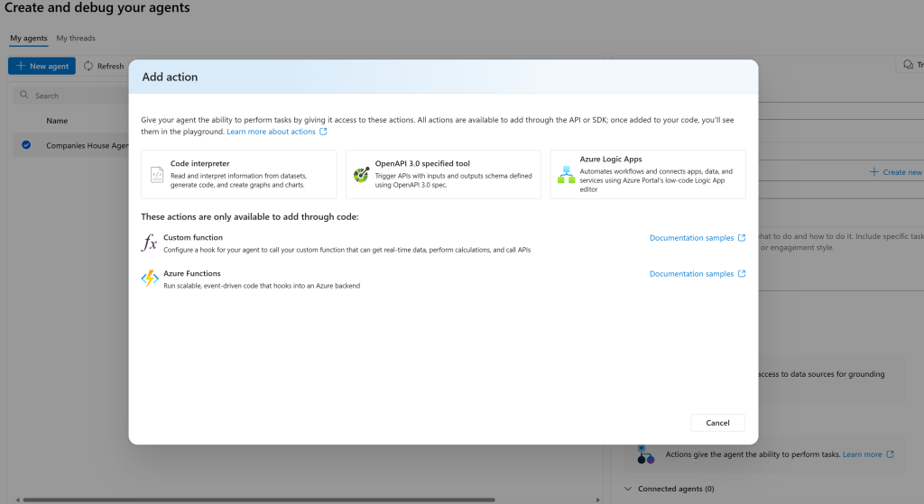 Integrating Companies House with Azure AI Agent in Foundry Using ...