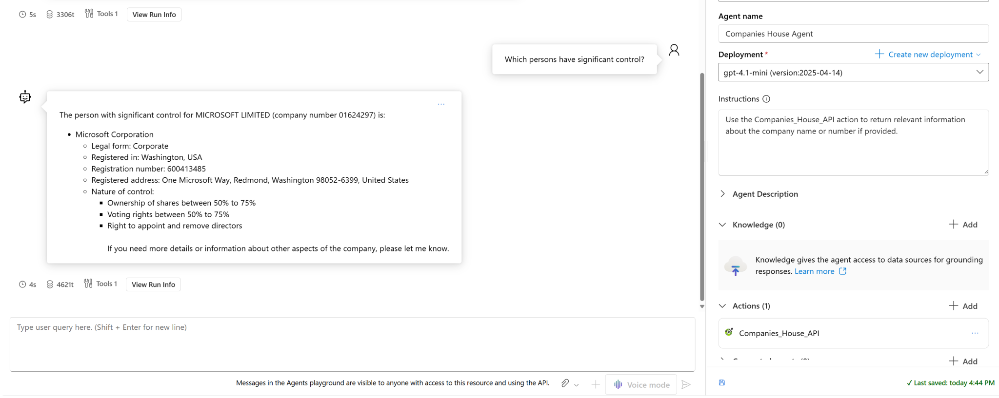 Integrating Companies House with Azure AI Agent in Foundry Using OpenAPI - Rios Engineer